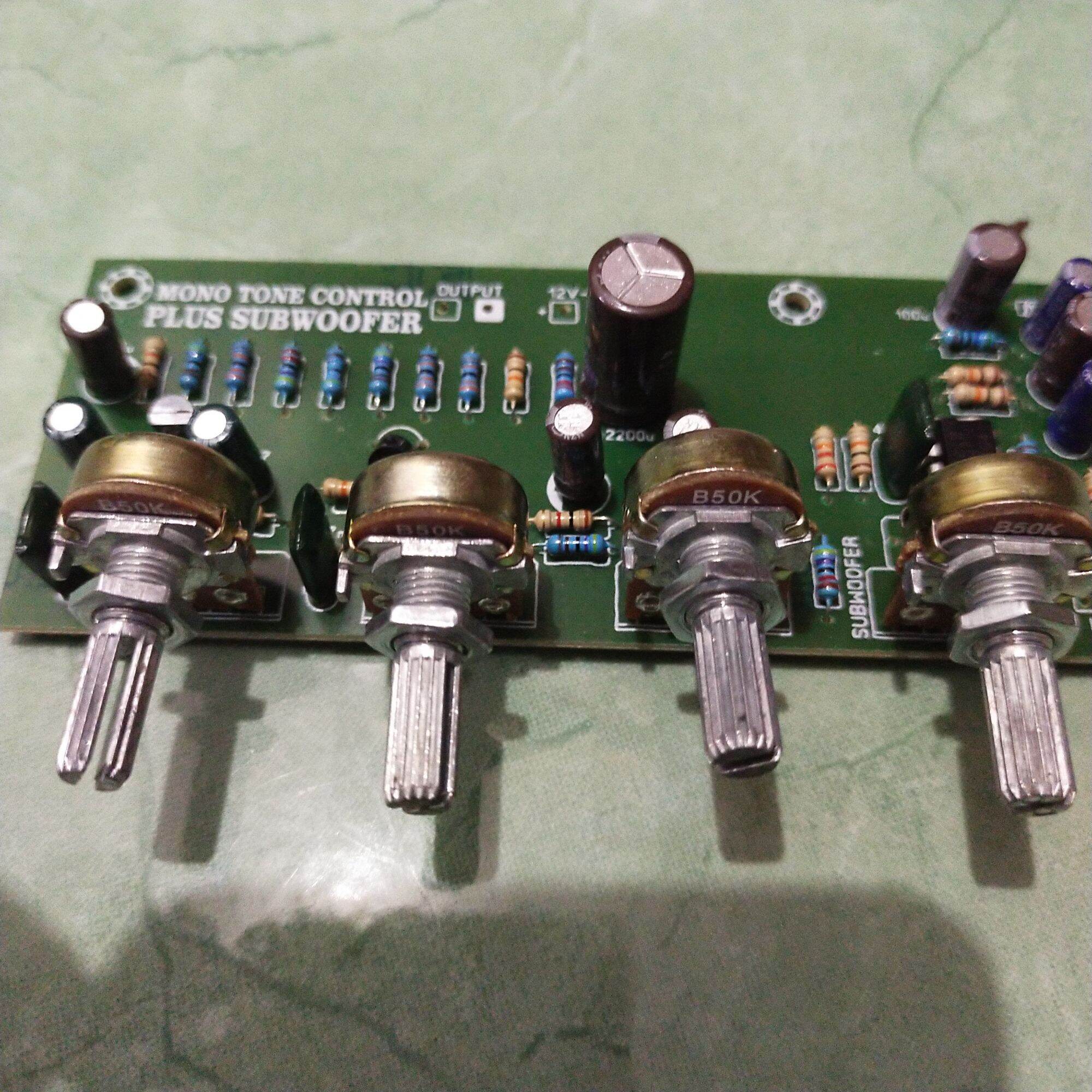 tone control mono subwofer 4 potensio | Lazada Indonesia