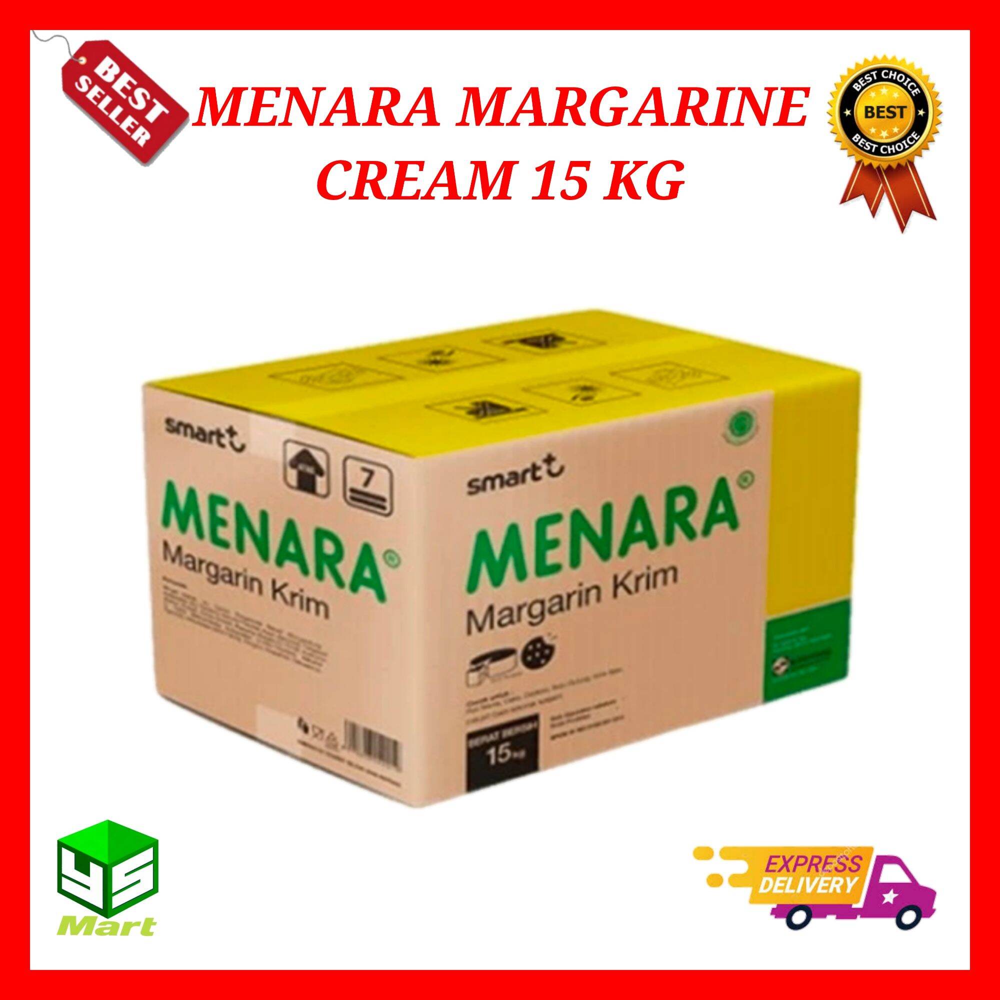 Menara margarine cream 15 kg | Lazada Indonesia