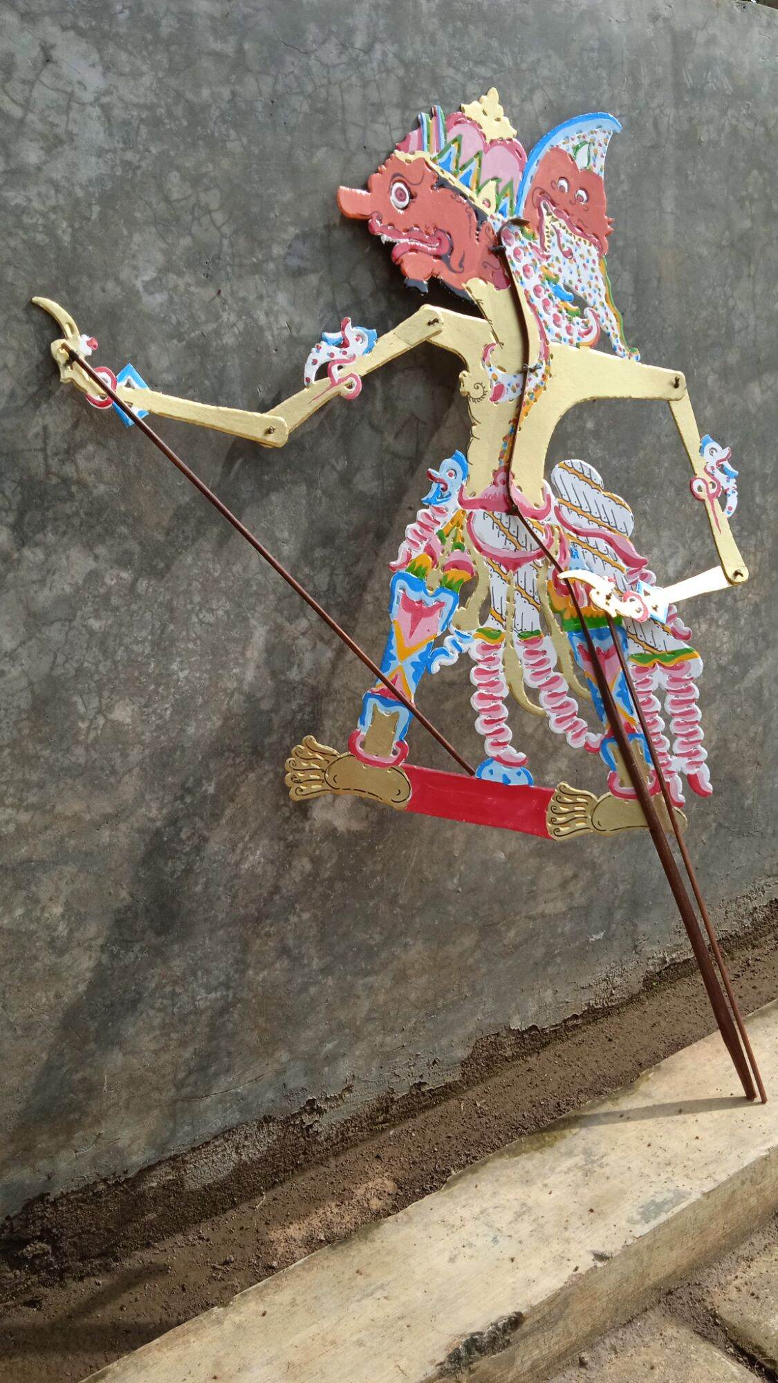 WAYANG DURSASANA DURSOSONO ASLI DUPLEX STANDAR PEDALANGAN | Lazada ...