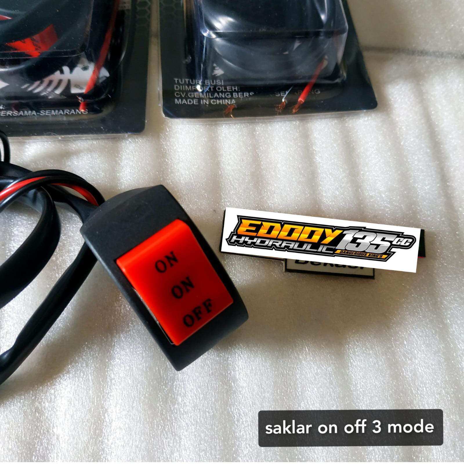 SAKLAR ON OFF 3 MODE - SAKLAR LAMPU ON OFF 3 MODE | Lazada Indonesia