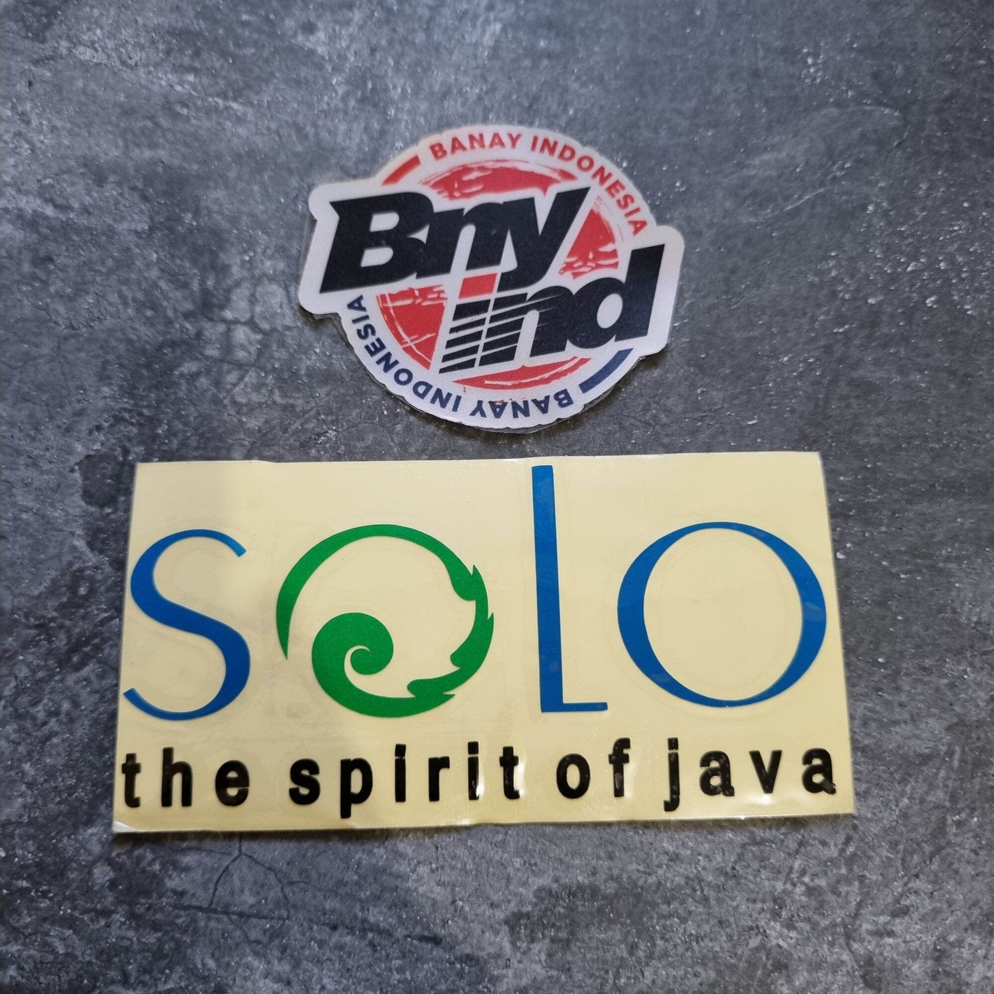 STICKER STIKER SOLO THE SPIRIT OF JAVA CUTTING | Lazada Indonesia