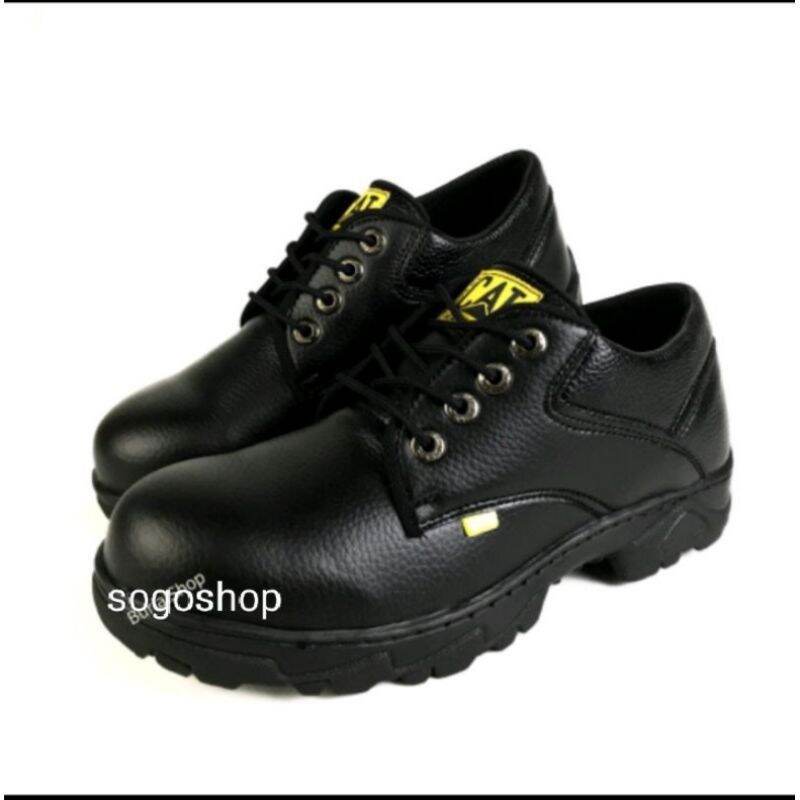Sepatu Kerja Safety Pria Ujung Besi - Sepatu Safety Semi Boots Kerja ...