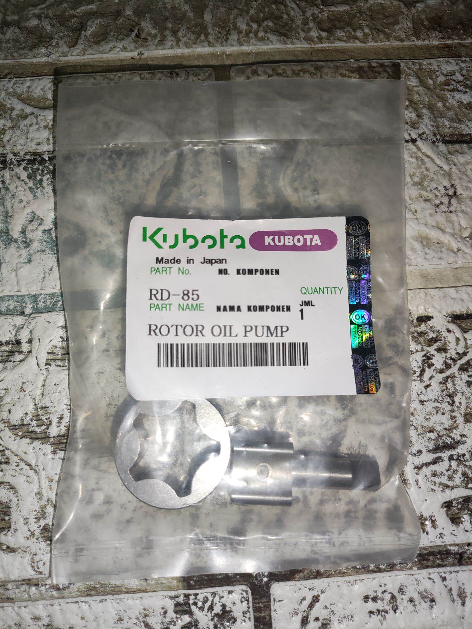 rotor oil pump pompa oli kubota rd 85 panjang -+ 4cm | Lazada Indonesia