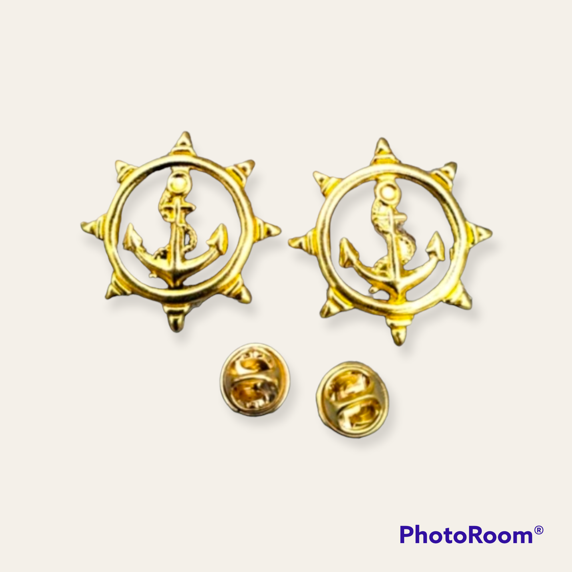 MONOGRAM JANGKAR-PIN KERAH JANGKAR-PIN JANGKAR | Lazada Indonesia