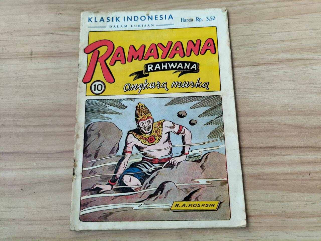 Komik Ramayana #10 (Fragmen Rahwana Angkara Murka Cet.1), RA Kosasih ...