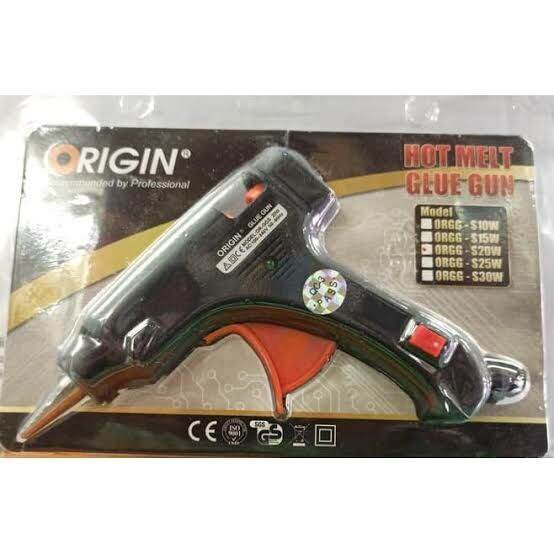 Alat Lem Tembak / Glue Gun Kecil (7mm) 20 watt Switch ON-OFF Hot Melt ...