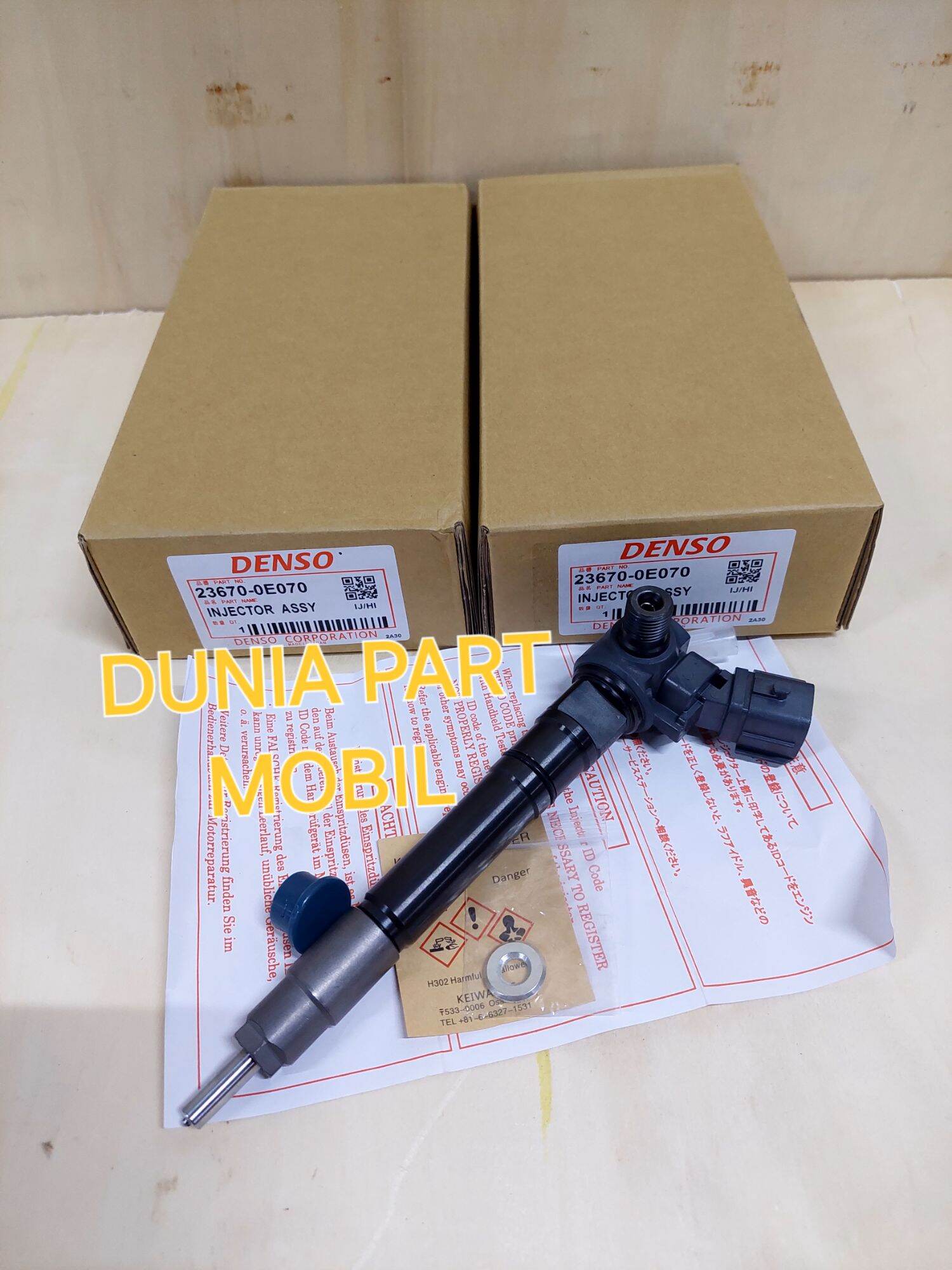 NOZZLE INJECTOR INJEKTOR HILUX REVO INNOVA REBORN FORTUNER VRZ 2GD 2 ...