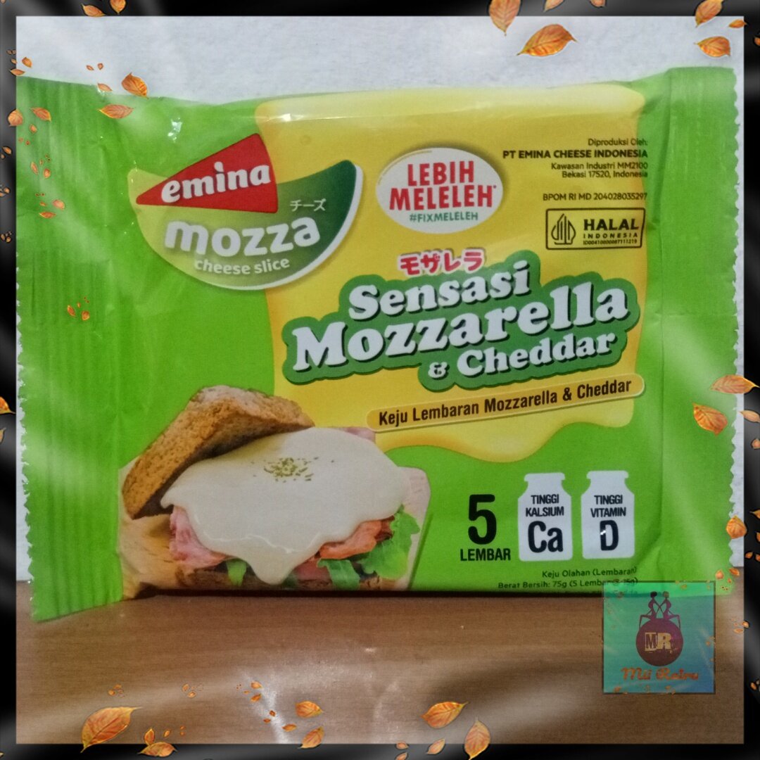 Emina Cheese Slice Mozza 75gr (5lembar) / Emina Keju Lembaran Sensasi ...