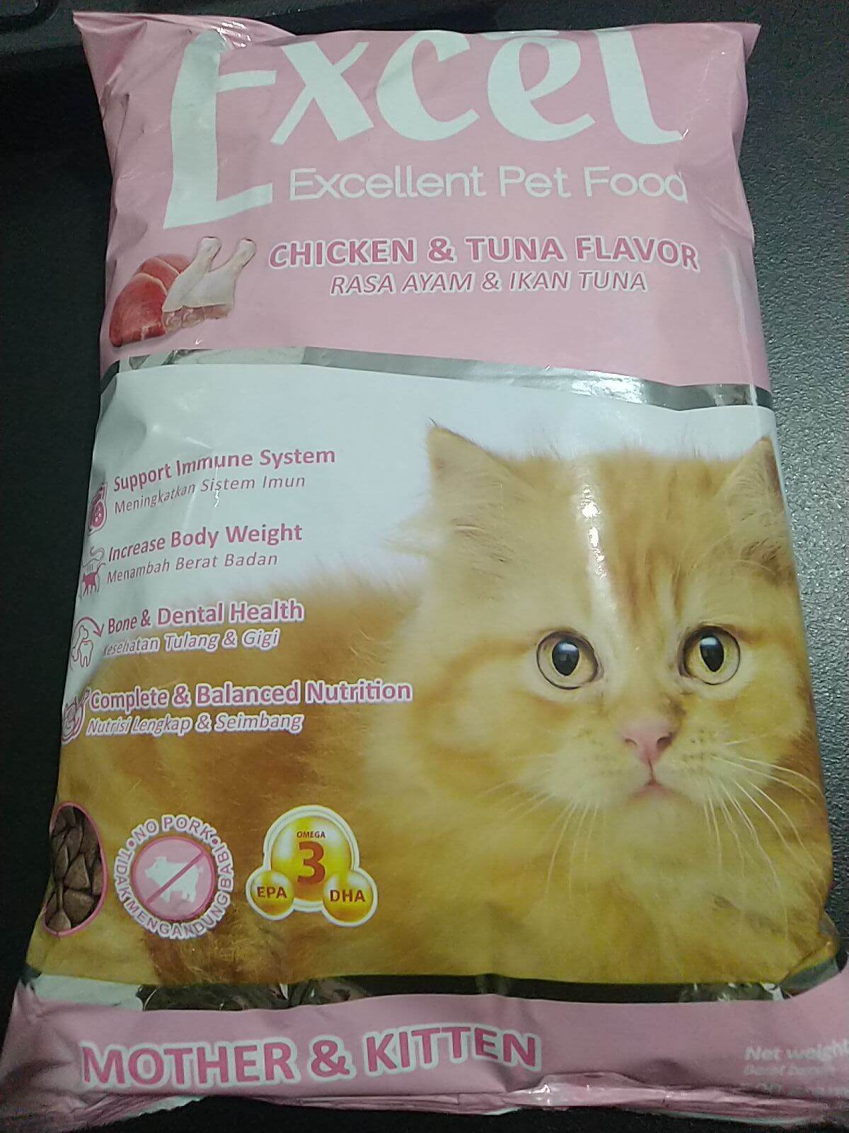 Excel Dry Cat Food 500Gr | Lazada Indonesia