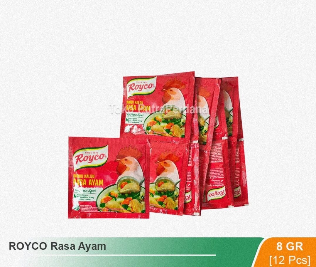 Royco penyedap rasa ayam 1rcg isi 12 sachet | Lazada Indonesia