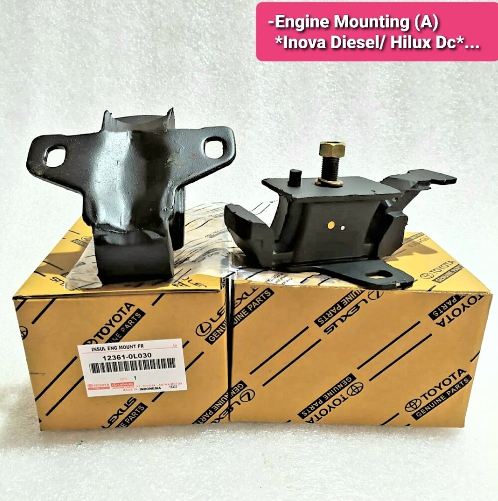 Engine Mounting Dudukan Mesin Kanan/Kiri Toyota Innova Diesel / Hilux ...