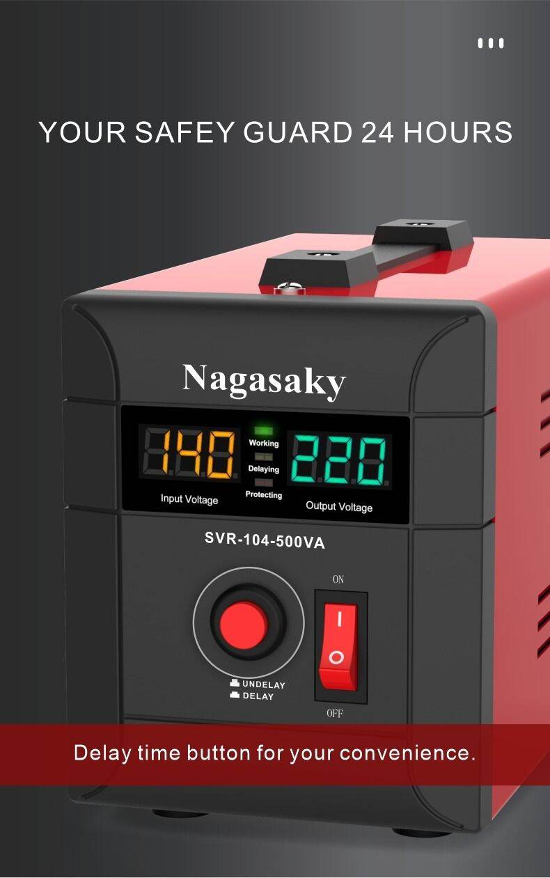stabilizer digital NAGASAKY SVR-104 SERI 500VA/1000VA/1500VA/2000VA ...