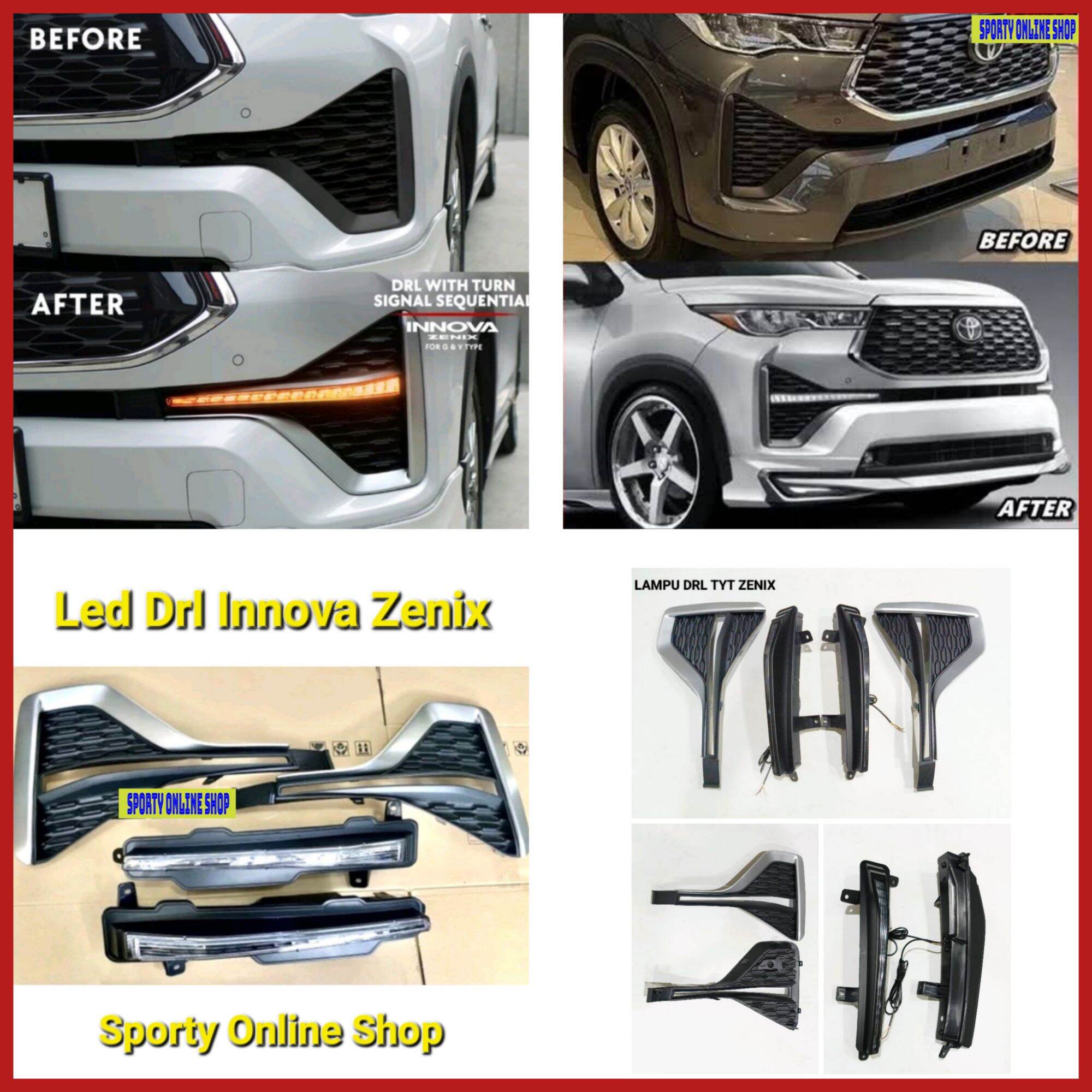 Lampu Led DRL Innova Zenix | Lazada Indonesia