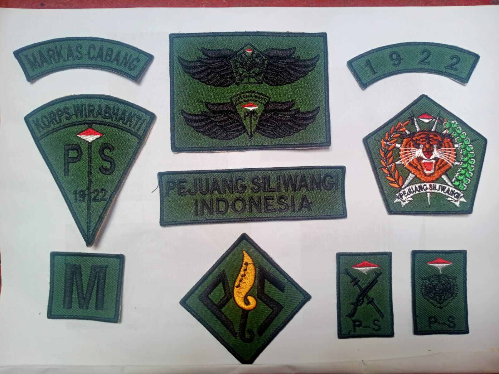 bet atribut pejuang siliwangi pdl | Lazada Indonesia