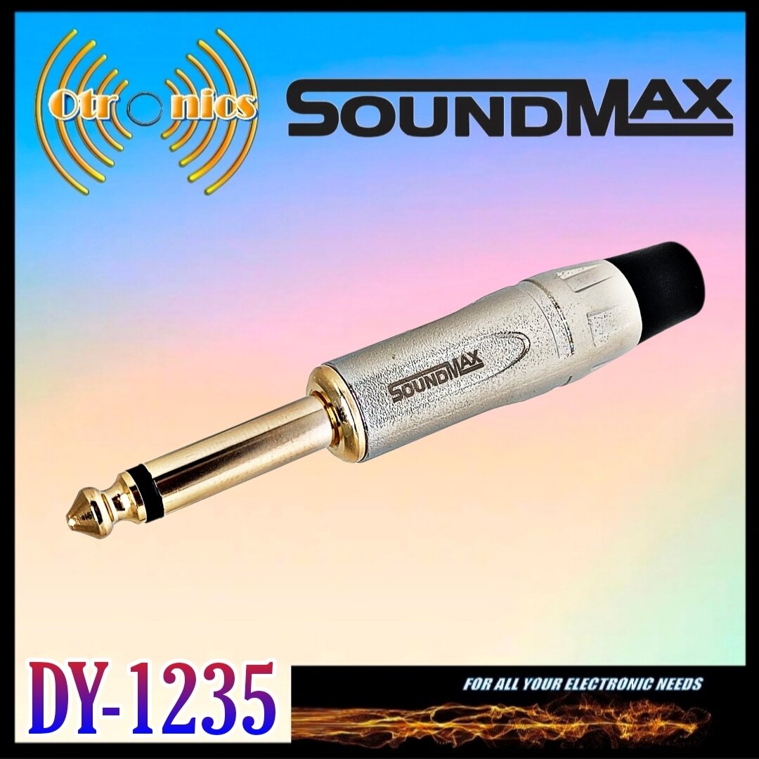 Jack 6.35mm Akai Mono Gold Soundmax DY-1235 | Lazada Indonesia