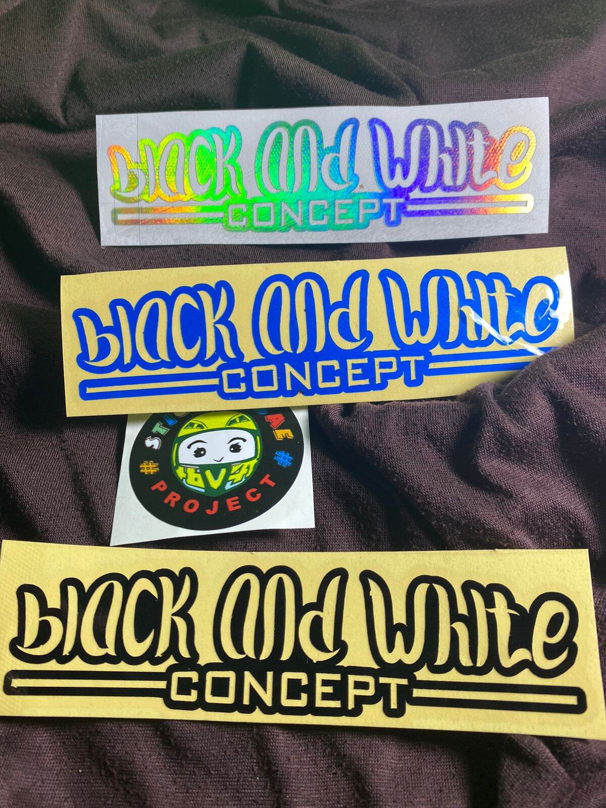 Stiker concept black and white buat motor konsep | Lazada Indonesia