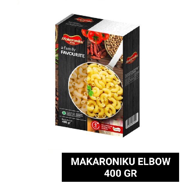 MAKARONIKU ELBOW 400 GR BPOM / MAKARONI HALAL / MACARONI | Lazada Indonesia