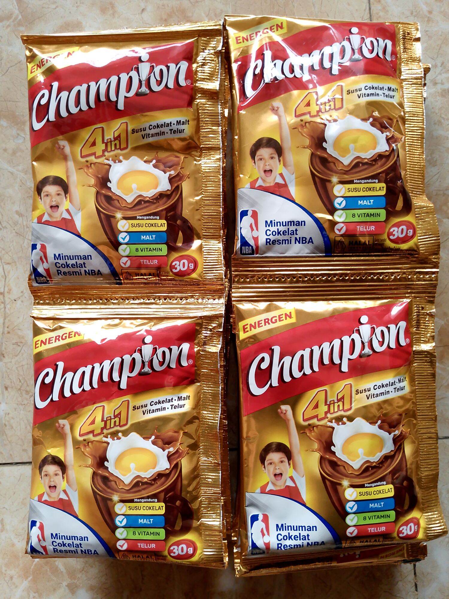 energen champion 80g 1renceng 10 sachet susu coklat | Lazada Indonesia