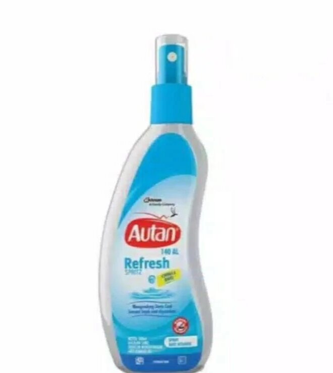 autan 140 Al Refresh spritz spray anti nyamuk (100ml) | Lazada Indonesia
