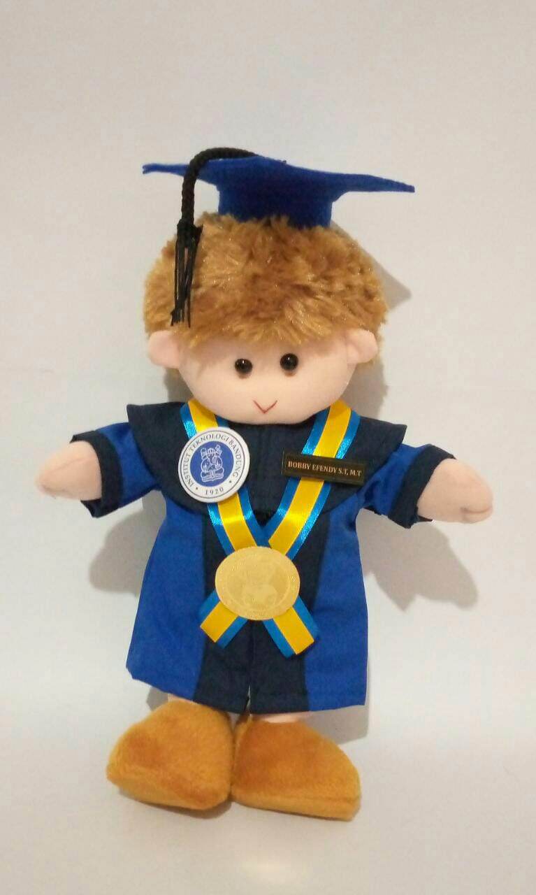 PREMIUM GIFT Graduation Doll UI ITB UGM Toga By Request | Lazada Indonesia