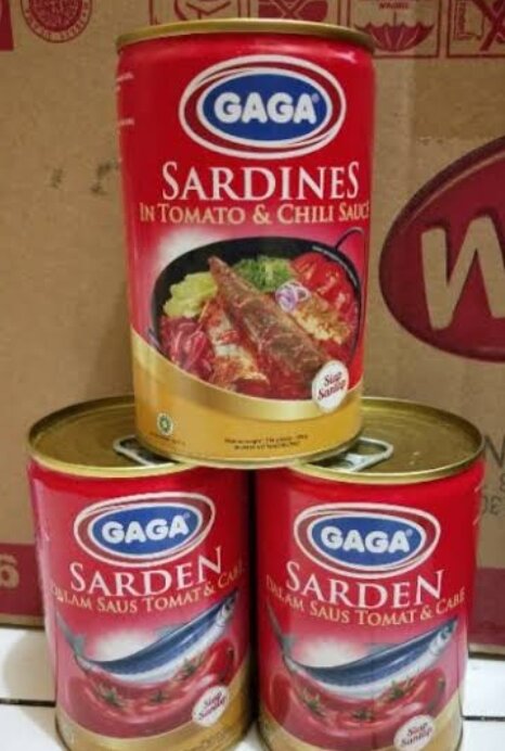 Gaga Sardines Tomat cabai 425gr | Lazada Indonesia