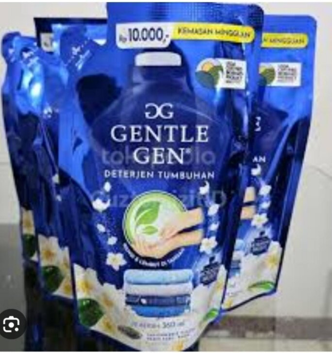 Deterjen Cair Gentle Gen Deterjen Tumbuhan Refill 360 ml | Lazada Indonesia