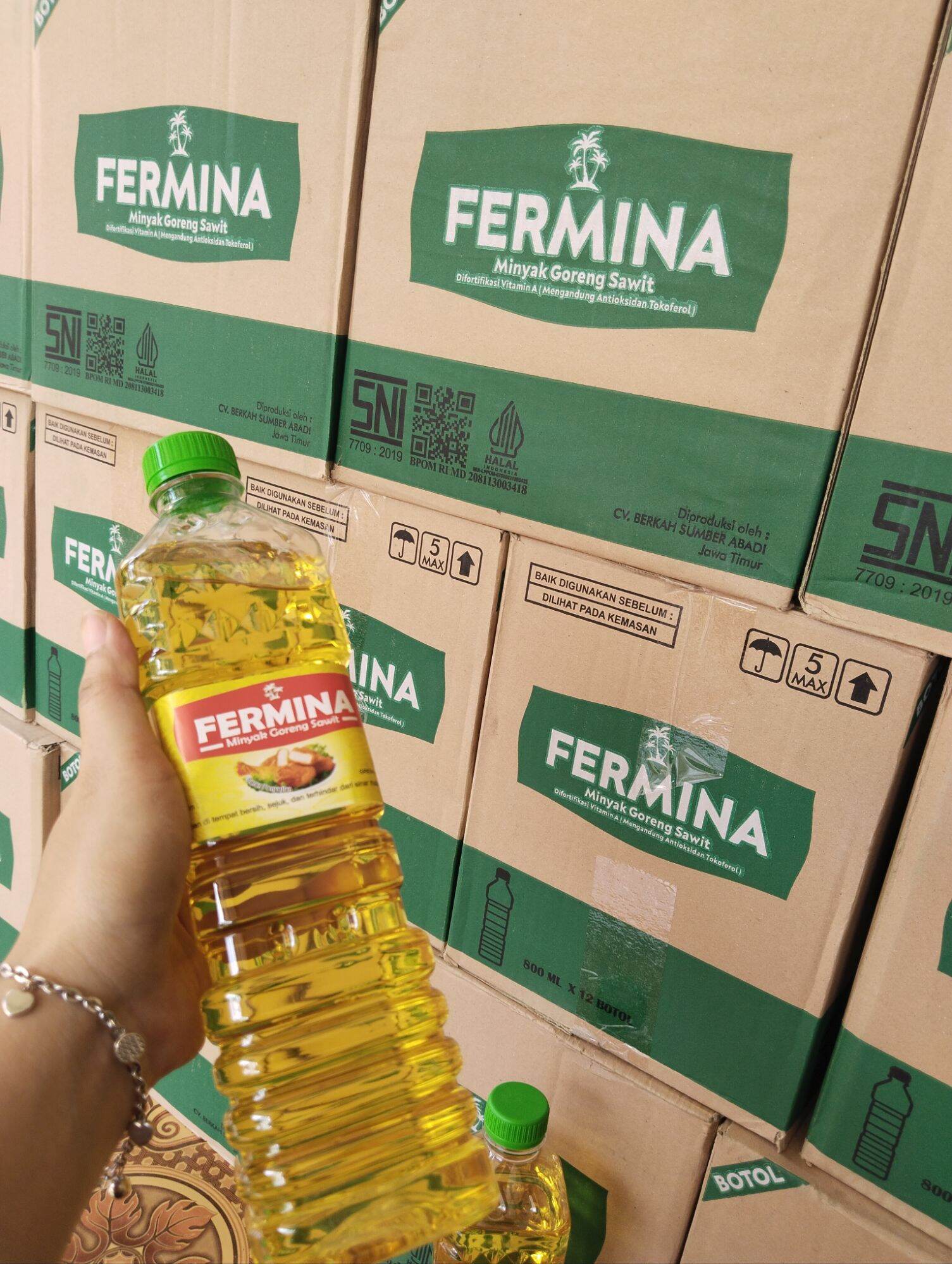 minyak goreng fermina 800ml | Lazada Indonesia