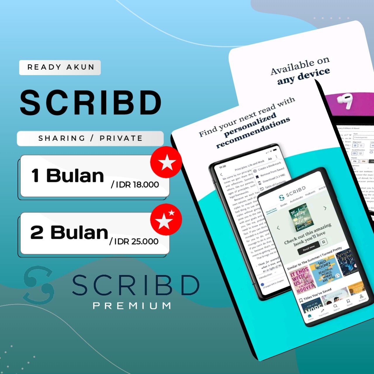 Scribd|Scribd Premium|Scribd Pro|Scribd lifetime|Scribd Unlimited ...