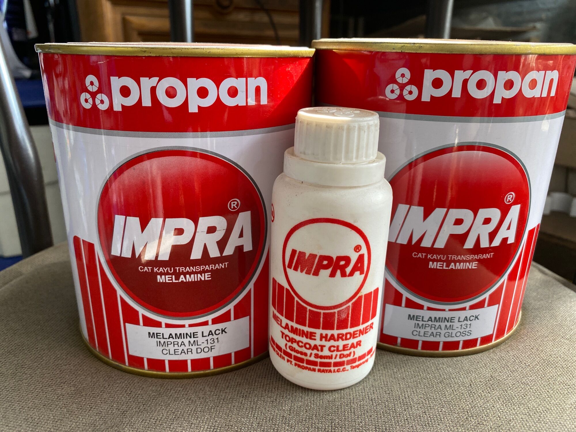 Impra cat melamic 2komponen untuk kayu | Lazada Indonesia