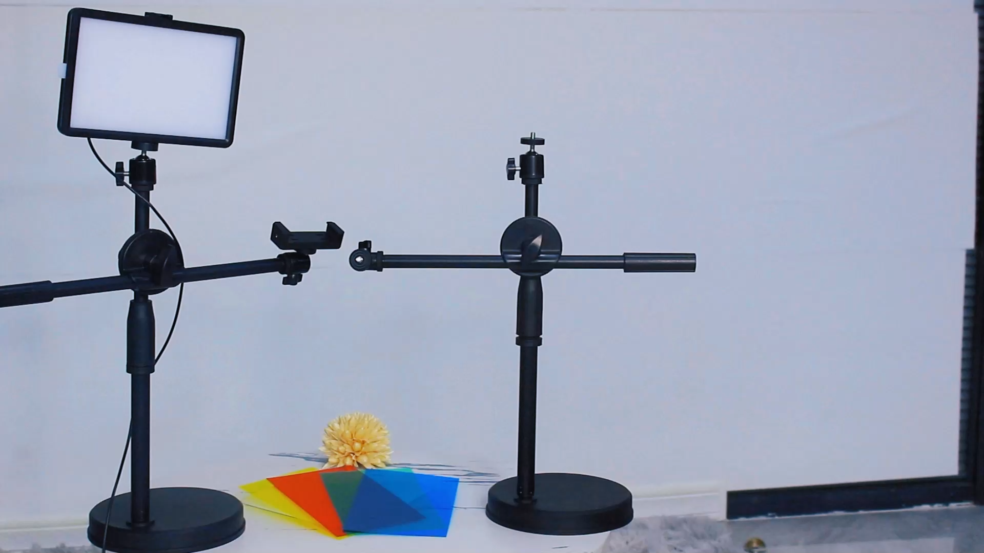 TNW Overhead Phone Stand + Led Lampu Stand Holder Phone Holder Bracket ...