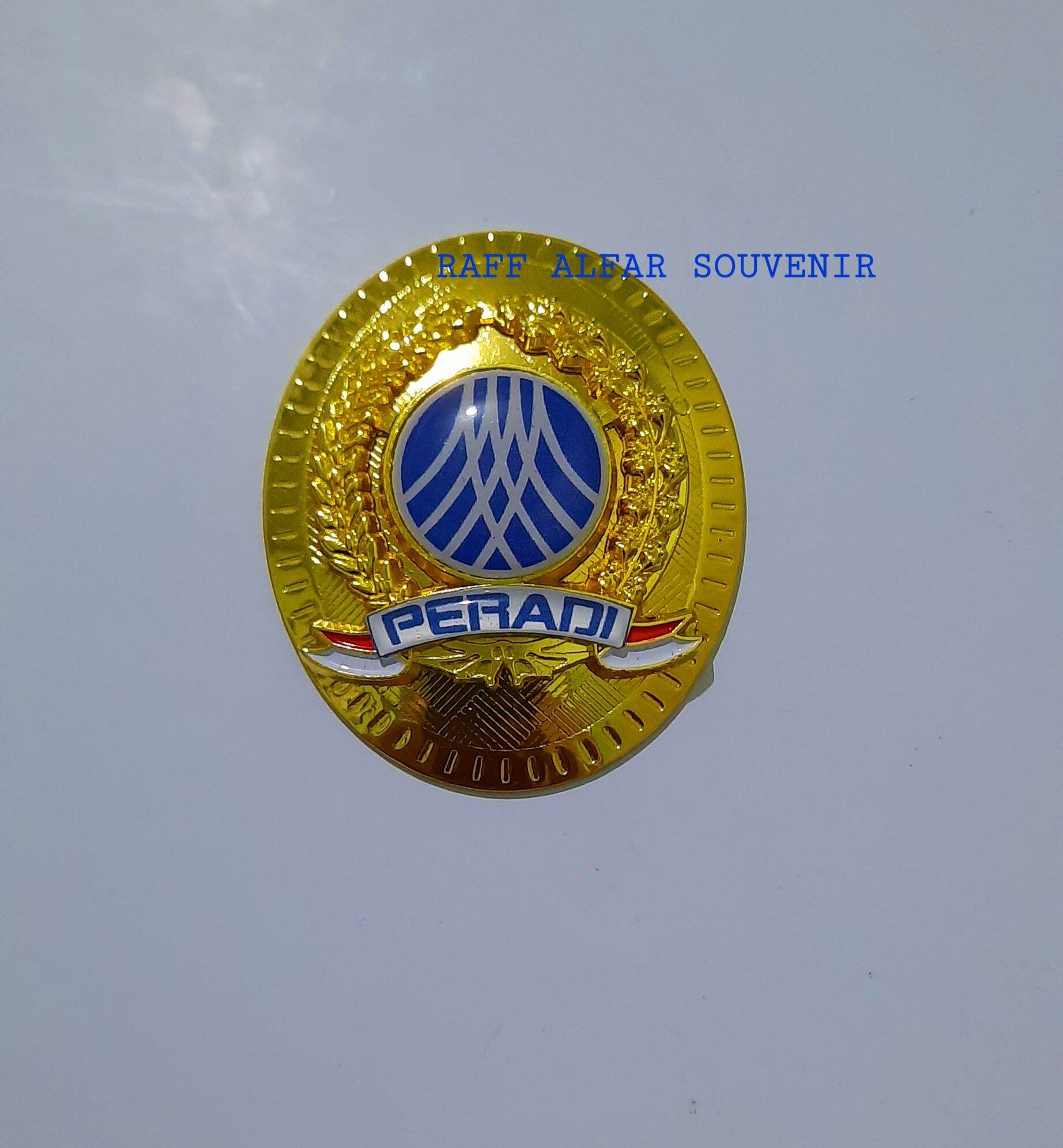 PIN PERADI LOGO BARU- PIN ADVOKAT PERADI MODEL PREMIUM OVAL MAGNET ...