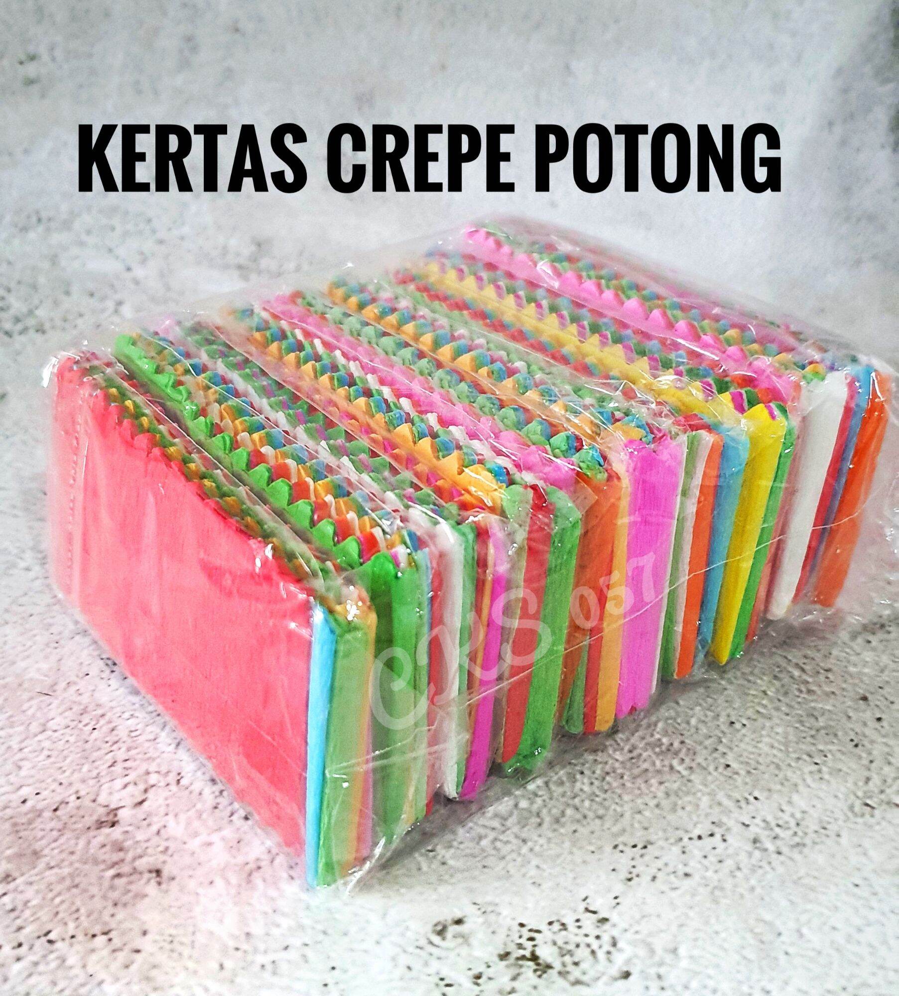 Kertas Crepe Potong / Kertas Krep Potong | Lazada Indonesia