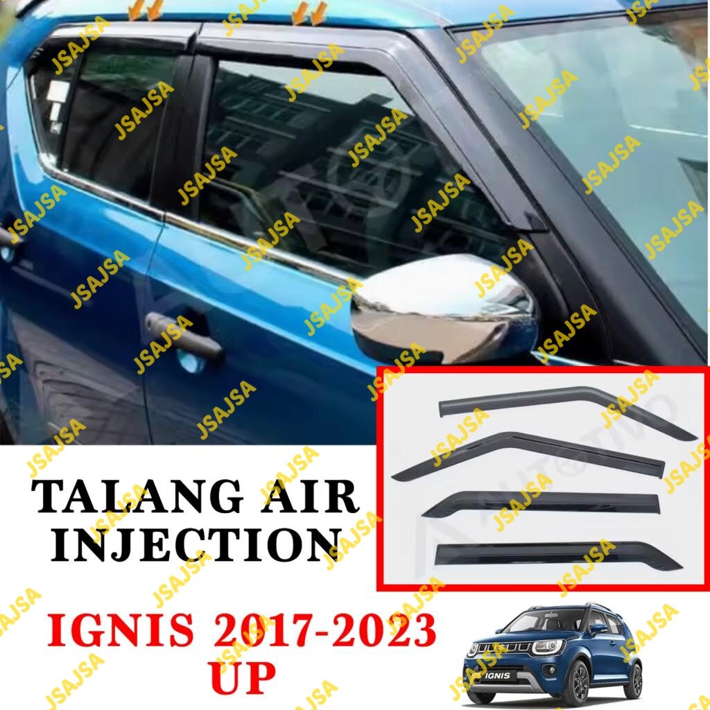 Talang Air Suzuki Ignis 2017 2022 2023 Side Visor Injection | Lazada ...