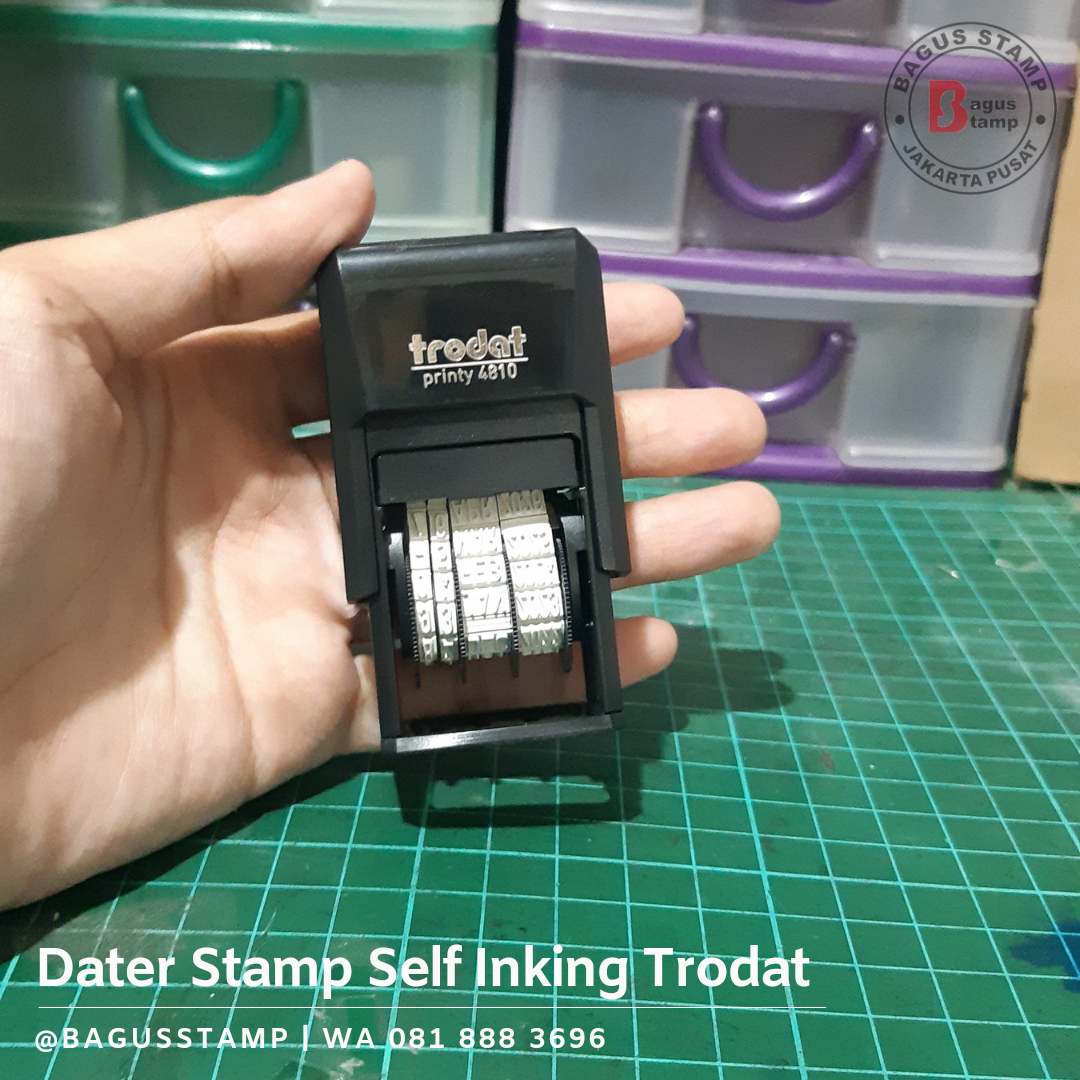 Stempel Tanggal Expired Date Selfink Trodat 4810 | Lazada Indonesia