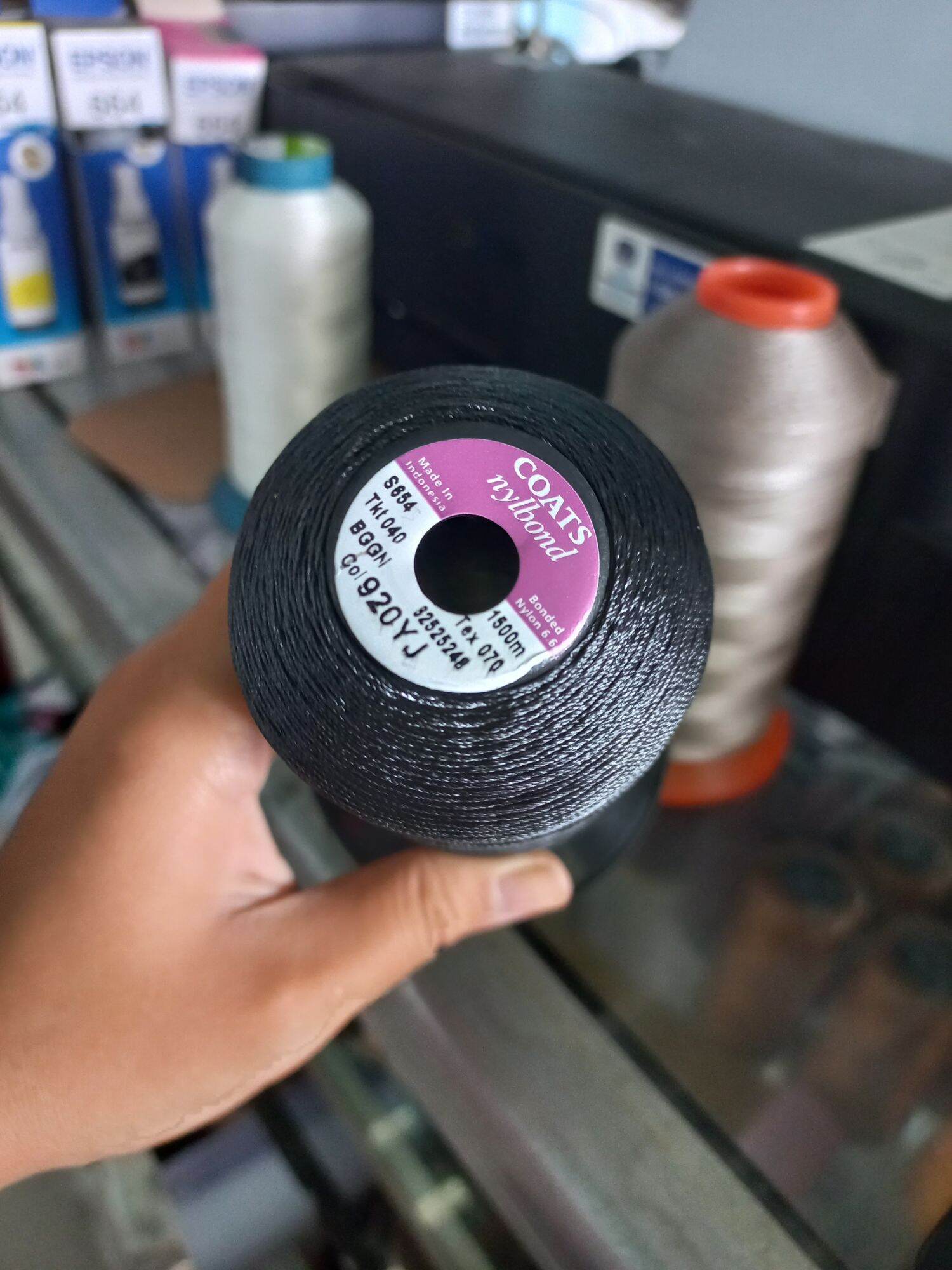 blukutuk store / benang sunjin / benang jahit / benang / sunjin / nilon ...