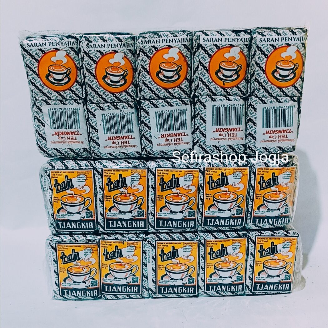 Teh Cap Tjangkir 1 Pack (10 pcs x 40 gr) | Lazada Indonesia
