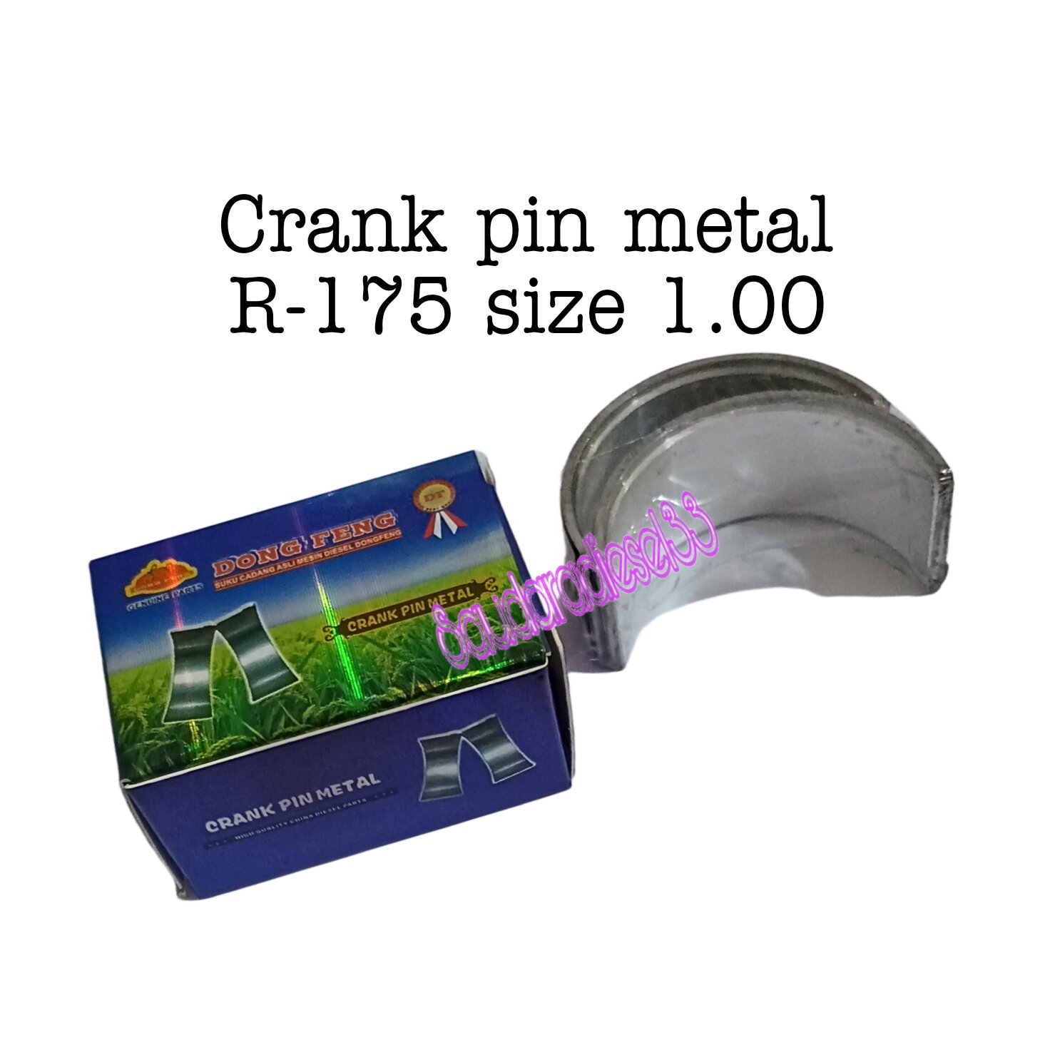 Crank Pin Metal Mesin Diesel Dongfeng R-175 size 1.00 | Lazada Indonesia
