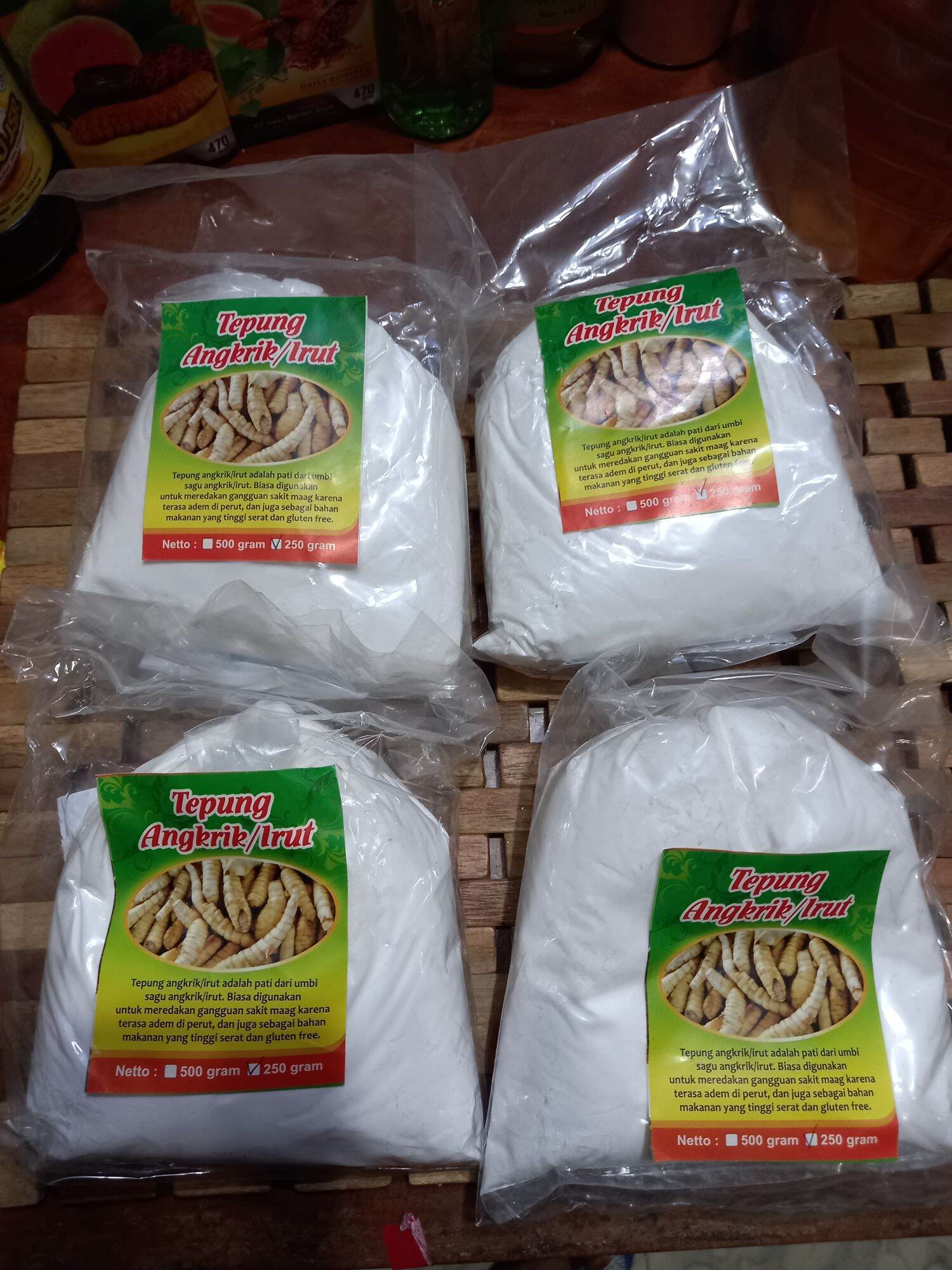 Pati Irut Tepung Garut Umbi Garut Tepung Lerut 250gr | Lazada Indonesia