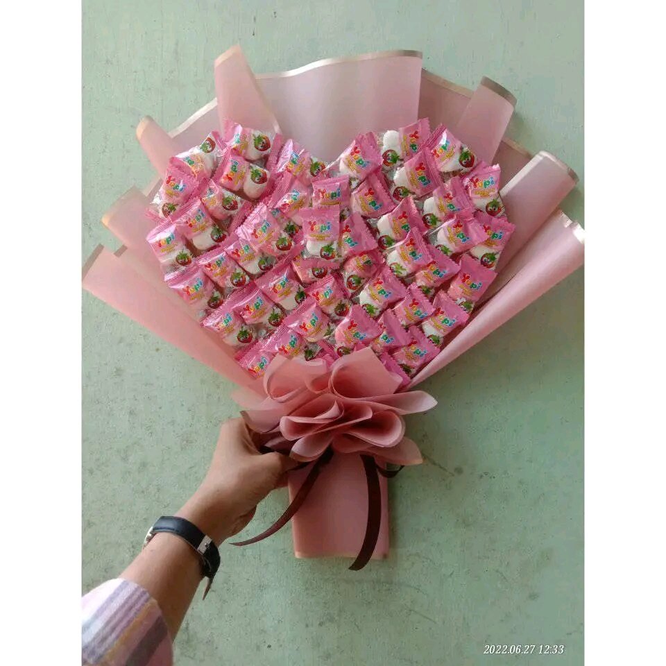 buket permen yupi | Lazada Indonesia