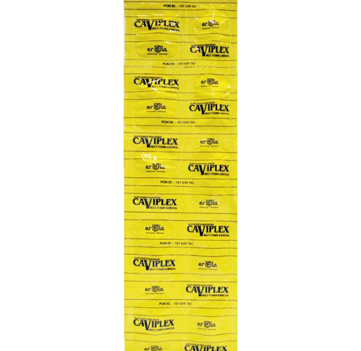 CAVIPLEX Kaplet Multivitamin Mineral Nutrisi Komplit | Lazada Indonesia