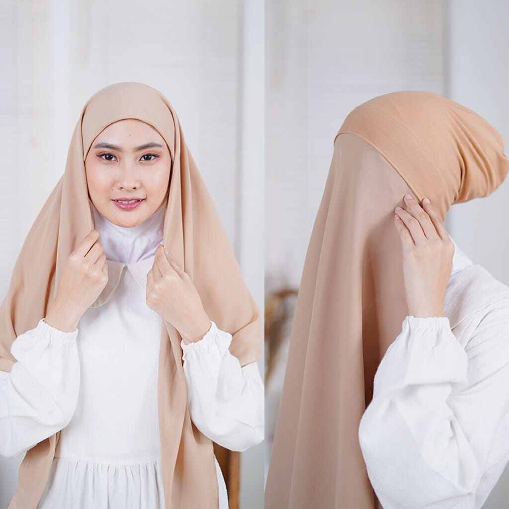 BELLA INNER Segi Empat Inner 2 in 1 - Jilbab Muslim - Hijab Muslim ...