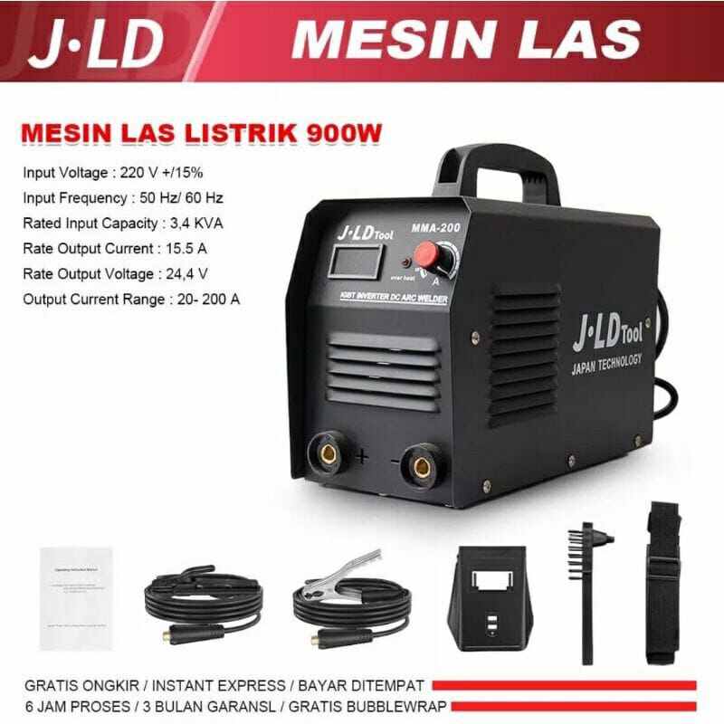 trafo las JLD 900 watt 200A heavy duty japan teknologi | Lazada Indonesia