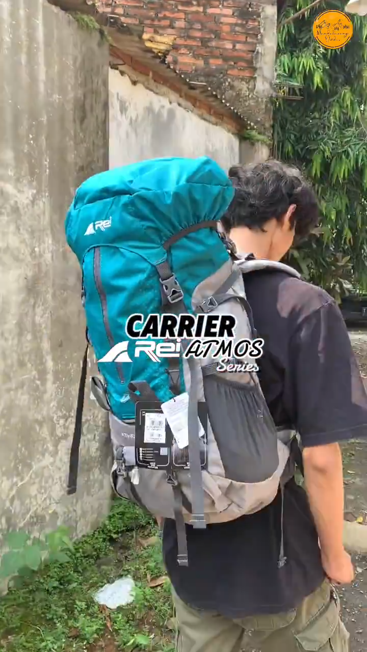 TAS CARRIER REI ATMOS 60L TAS KERIL REI TAS GUNUNG CAMPING TAS PRIA DAN ...