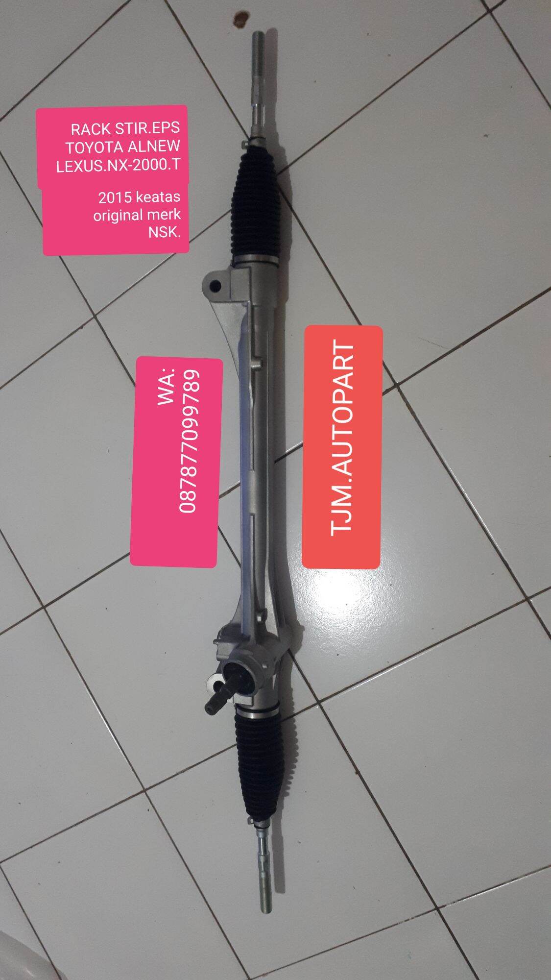 Rack Stir Steer Atau Bak Stir Steering .EPS. Toyota New Lexus . NX ...