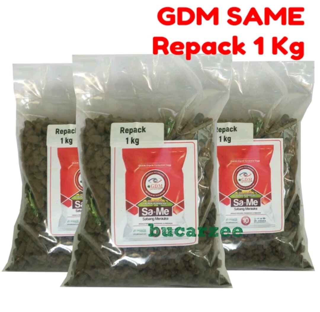GDM SAME Granule Bio Organik. Pupuk Organik Padat. Kemasan 1 Kg ...