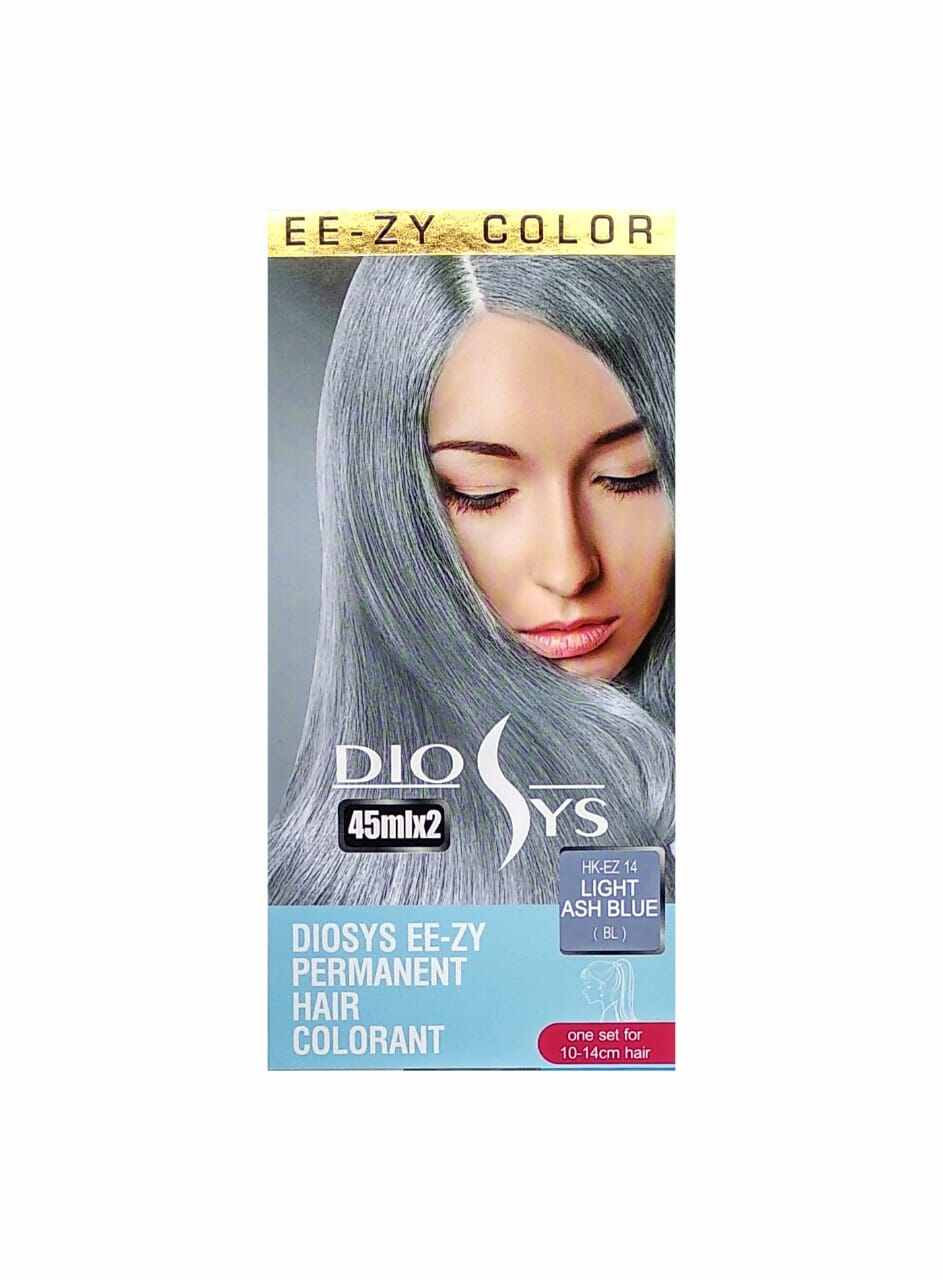 diosys hair color cut rambut light ash blue 45 ml | Lazada Indonesia