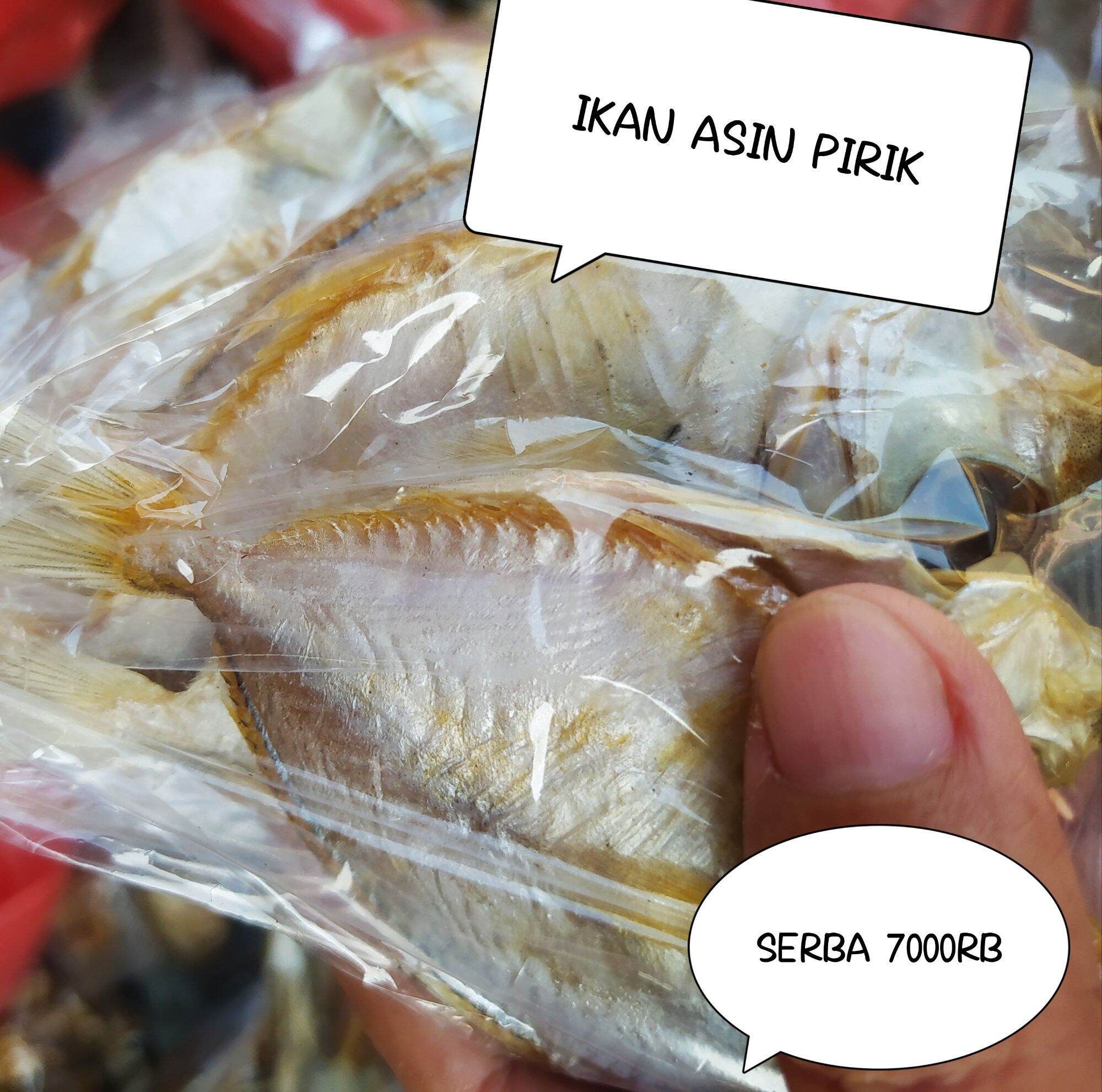 Ikan Asin petek/pirik 7000/3 kantong | Lazada Indonesia