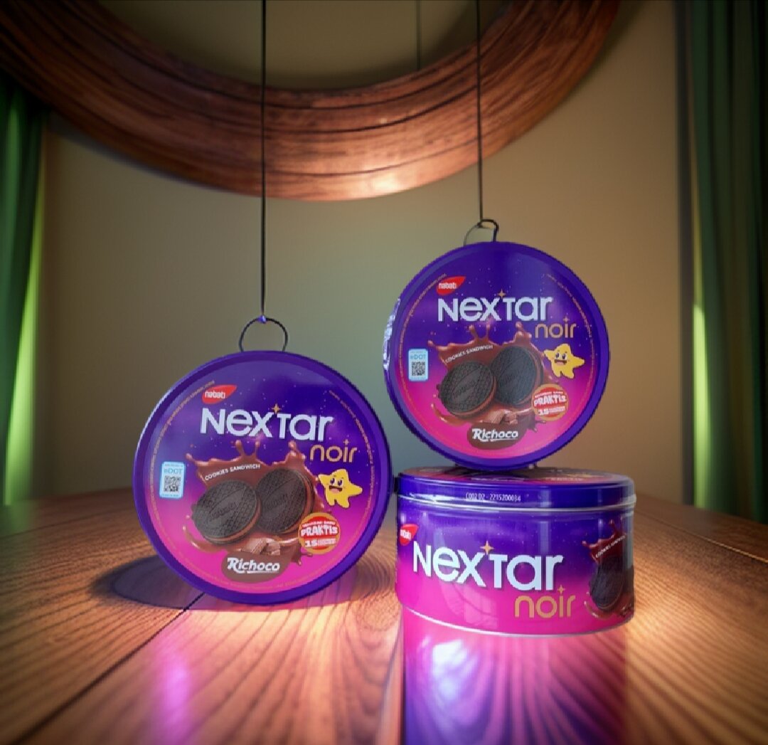 Nabati Nextar Noir Richoco kaleng 171gr/ Nextar Noir Kaleng | Lazada ...