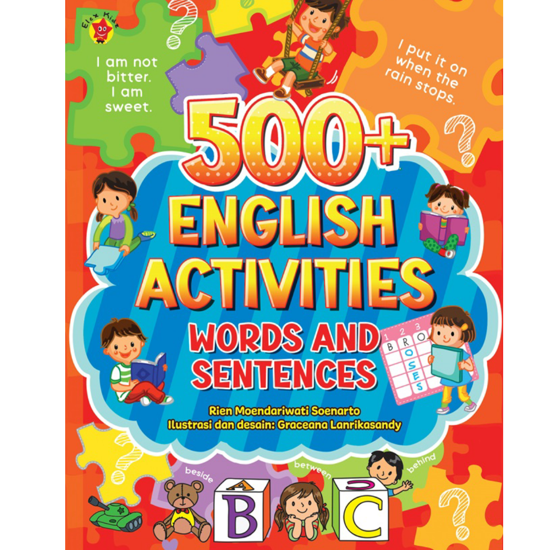 Buku 500+ English Activities Words And Sentences - Rien Mondariwati ...