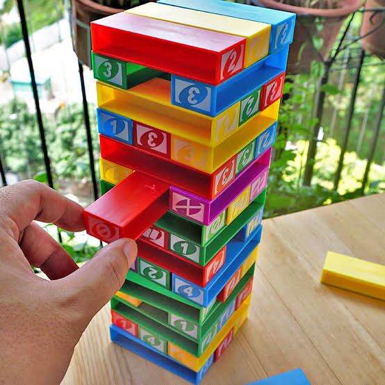 Uno stacko pile of box mainan strategi | Lazada Indonesia
